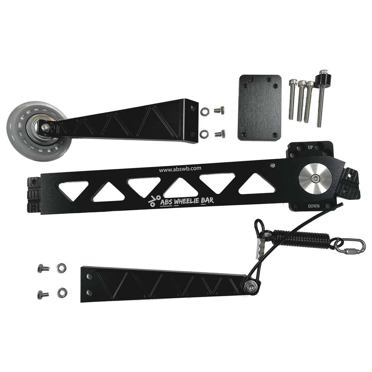 ABS Wheelie Bar | the best motorcycle wheelie trainer machine | SB MOTO